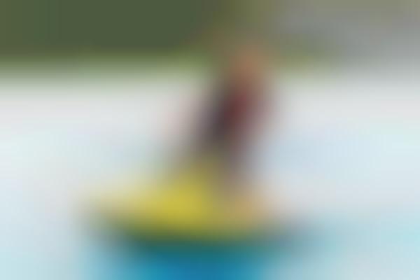 Kid-Friendly Inflatable Watercrafts : water scooter