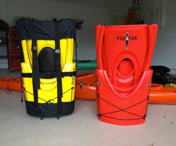 Packable Kayak Knapsacks : Collapsible Boat