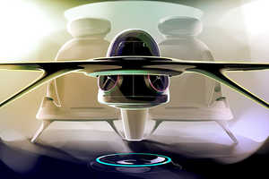 Auto-Steering Drones : panoramic view