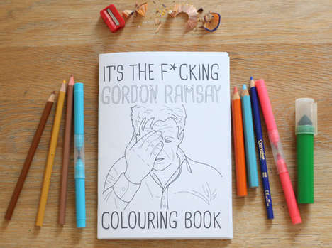Celebrity Chef Coloring Books : Gordon Ramsay Coloring Book