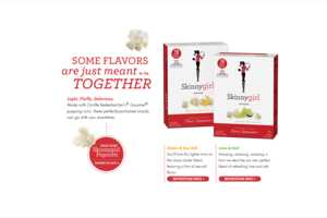 Low-Calorie Popcorn Snacks : popcorn range