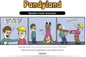 Random Webcomic Generators : pandyland