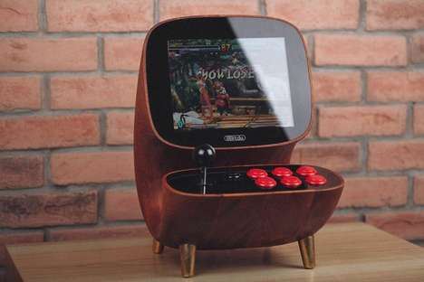 Sculptural Desktop Arcade Games : desktop arcade game
