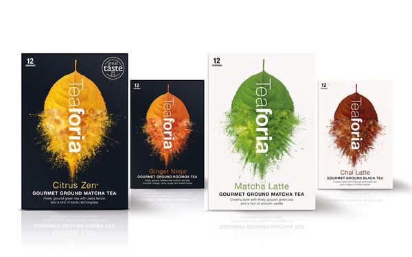 Flavored Powdered Teas : ground tea