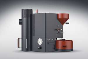Contemporary Coffee House Appliances : coffee roasting machine