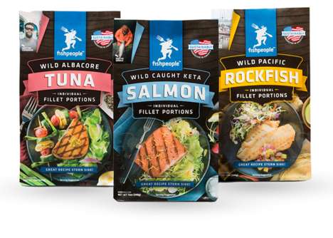 Individually Frozen Fillets : fish fillets