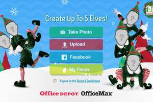 Interactive Elf Apps : office depot