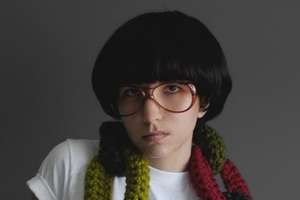 Knitted Chains: The Oversized Chain-Link Scarf Doubles As A Giant Necklace