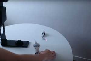 3D Projection Lamps : hololamp