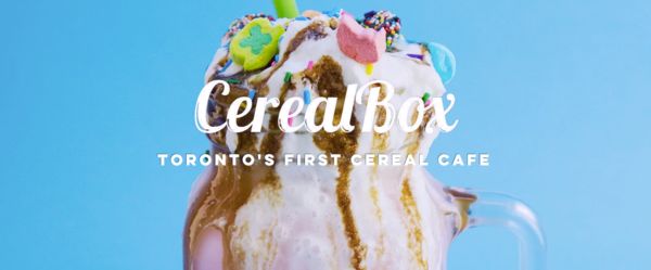 DIY Cereal Cafes : CerealBox Cafe