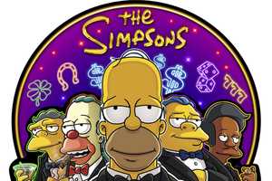 Cartoon-Branded Slot Machines : Simpsons Game