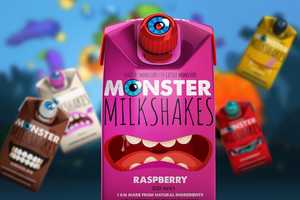 Monstrous Milkshake Cartons : monster milkshakes