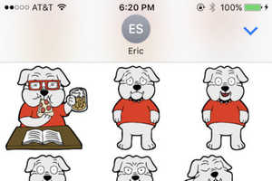 College Football Stickers : rivalry stickers