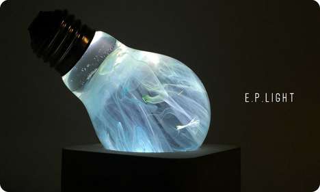 Ethereal Bulb-Like Lamps : E.P. Light