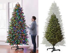 Expanding Holiday Trees : Height-Adjustable Christmas Tree
