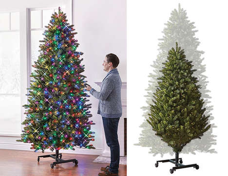 Expanding Holiday Trees : Height-Adjustable Christmas Tree