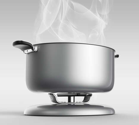 Dual-Purpose Pot Lids : smart cover