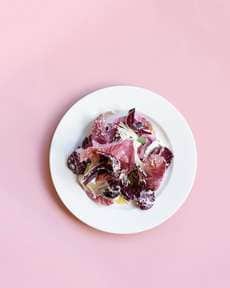 Millennial Pink Salads : pink lettuce