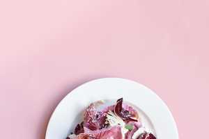 Millennial Pink Salads : pink lettuce