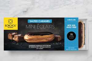 Free-From Miniature Eclairs : Miniature Eclairs