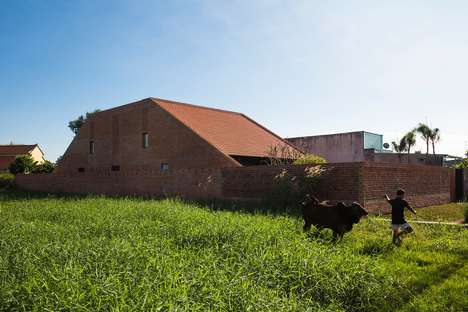 Functional Open Air Houses : long an house