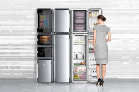 Modular Refrigerator Appliances : Addition Refrigerator