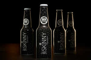 Anti-Plastic Beer Packaging : Skinny Brands Skinny Lager