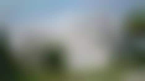 Overlapping Gable-Roofed Houses : gable-roofed houses