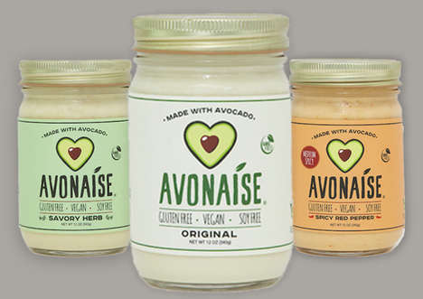 Eggless Avocado Mayonnaise : avocado mayonnaise