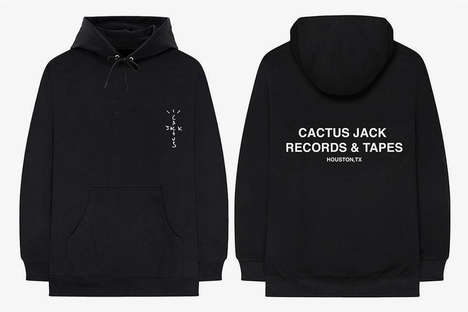 Record-Promoting Streetwear Merchandise : cactus jack merchandise