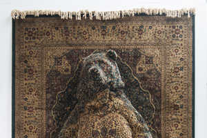 Striking Carpet Sculptures : Debbie Lawson