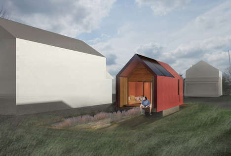 Mushroom-Infused Biodegradable Buildings : Biodegradable Building