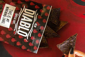Sauce Packet-Inspired Tortilla Chips : Diablo Tortilla Chips