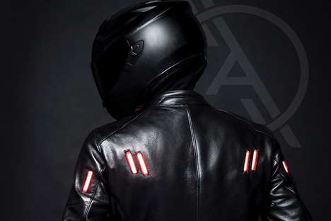 LED-Powered Motorcycle Jackets : Luminous Jacket