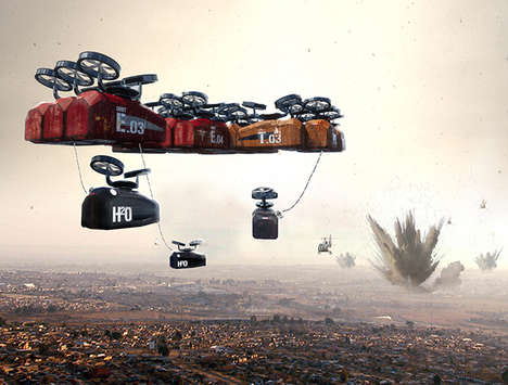 Flying Hospital Pods : Mobile Acute Services Hospital