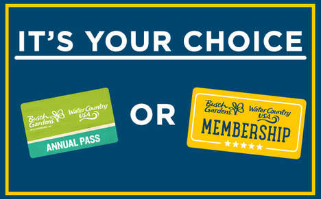 Amusement Park Membership Programs : best year ever campaign