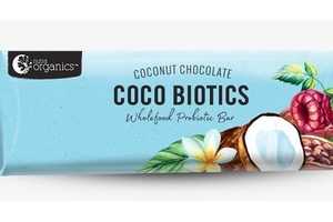 Gut Health Snack Bars : Nutra Organics Coco Biotics Probiotic Energy Bar