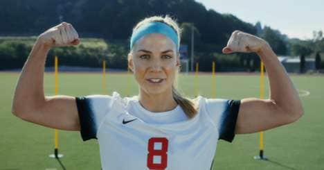 Female-Centric Empowering Sports Ads : sports ad