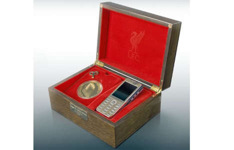 Diamond Soccer Phones: The $21,000 Galentia Liverpool Mobile Phone For ...