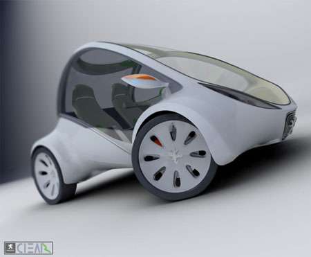 Transparent Cars: Alan Kravchenko's Peugeot Clear is an Open One-Seater