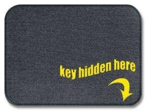 Doormats to Enable Burglars: 'Key Hidden Here' Mat Reveals Classic ...