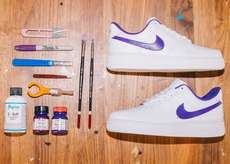 DIY Sneaker Customization Kits : sneaker customization kit