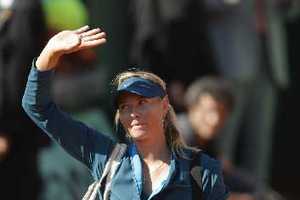 Tennis Denim: Maria Sharapova Brings Blue Jeans to the Court at French Open
