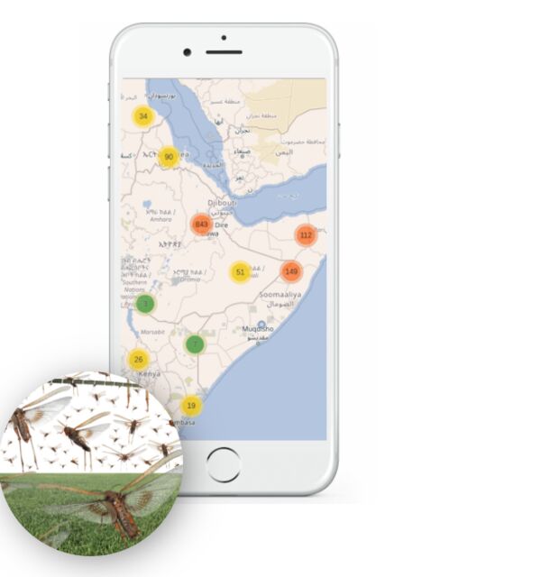 AI Locust-Locating Services : locust control tool