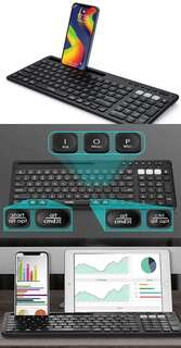 Omni-Compatible Technology Keyboards : multi-device wireless keyboard