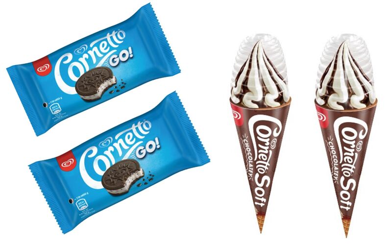 On-the-Go Ice Cream Treats : Cornetto ice cream