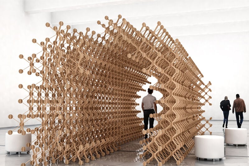 Customizable Festival Vendor Pavilions : parametric pavilion