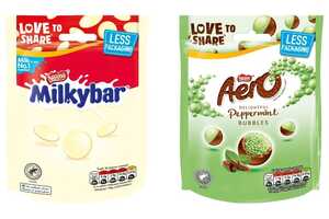 Reduced Plastic Candy Packaging : confectionery sharing bags