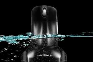 Washable Antimicrobial Mouses : Wireless Waterproof Mouse