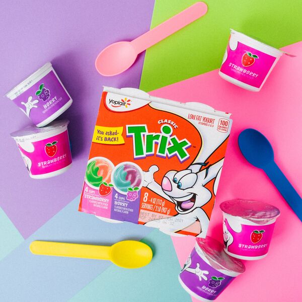 Cereal-Flavored Yogurts : Trix Yogurt